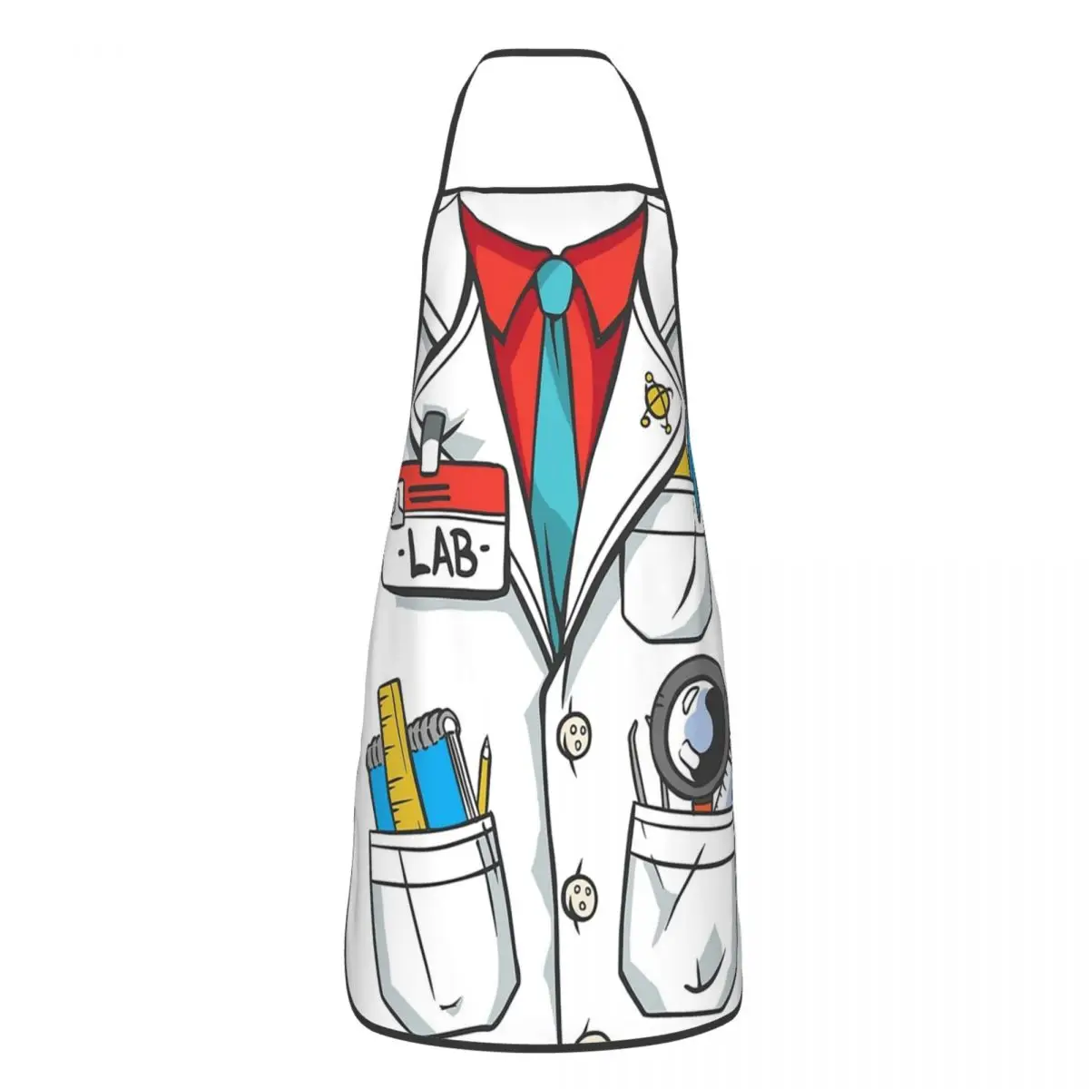 Custom-Bib-Funny-Science-Lab-Coat-Apron-Men-Women-Unisex-Adult-Chef ...