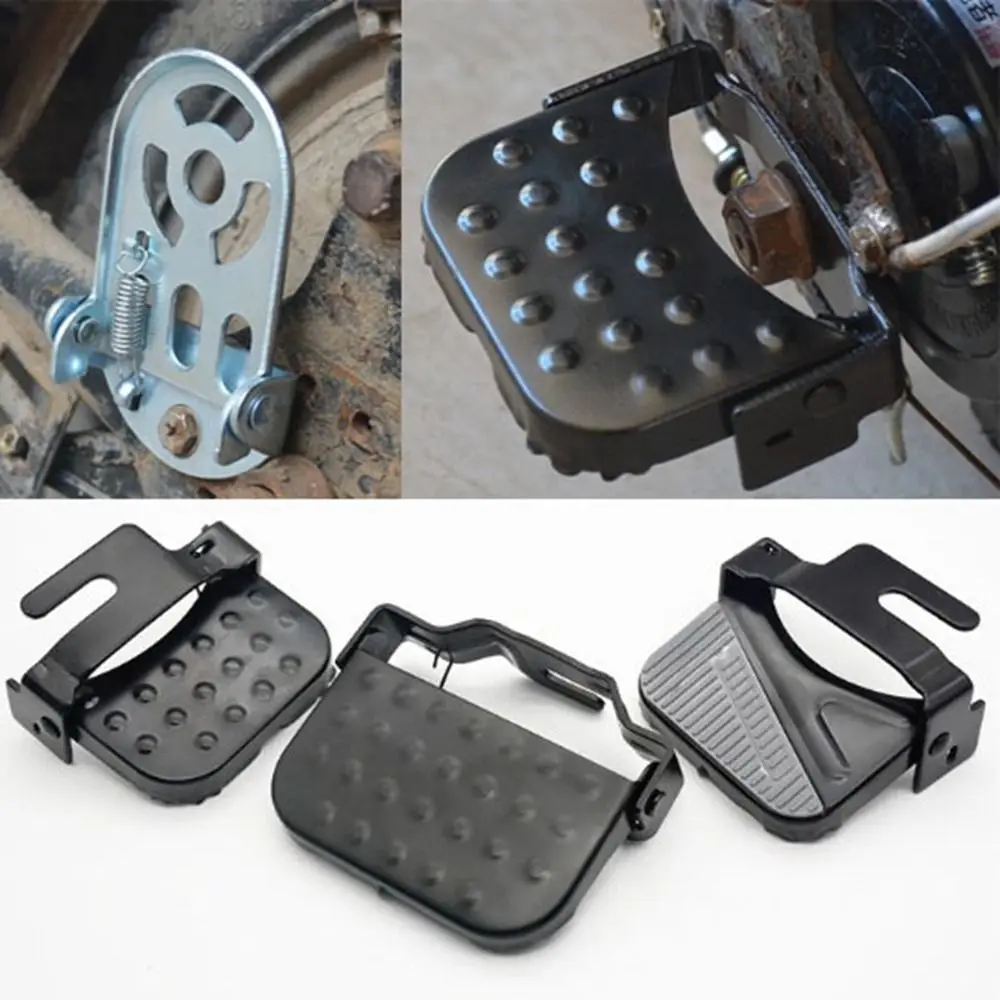 1 Pair Bicycle Rear Pedals Non-Slip Folding Pedal Footpegs Bike ...