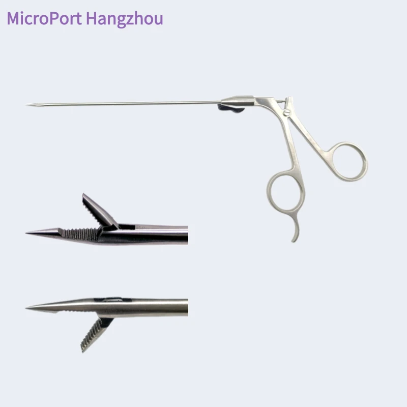 Abdominal wall suture clamp, pediatric hernia needle, laparoscopic ...