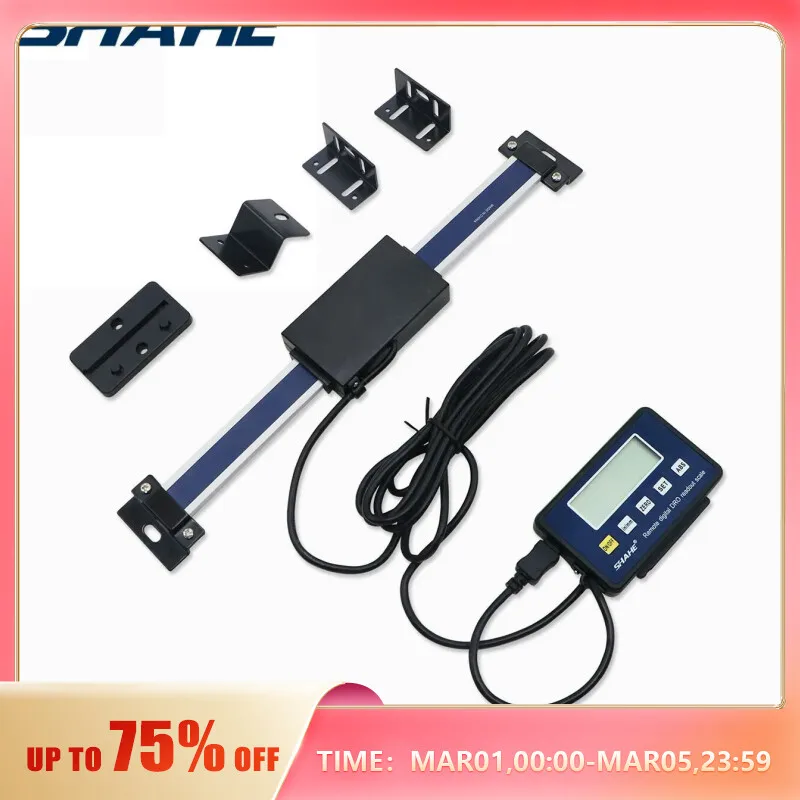 SHAHE 0-150mm/0-200mm/0-300mm 0.01mm DRO Magnetic Remote Digital ...