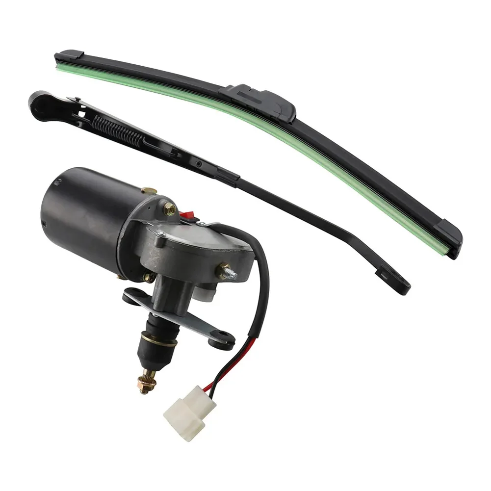 12V-Electric-Motor-UTV-Windshield-Wiper-Kit-90-Wipe-Sweeping-Design ...