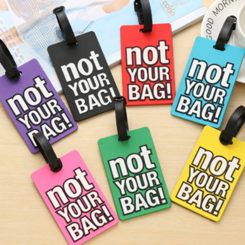 Fashion-Creative-Letter-Not-Your-Bag-Cute-Travel-Accessories-Luggage ...