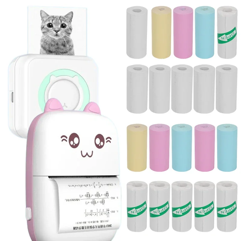 57x25mm-Rolls-Thermal-Printing-Paper-For-Mini-Printer-Kids-Instant ...