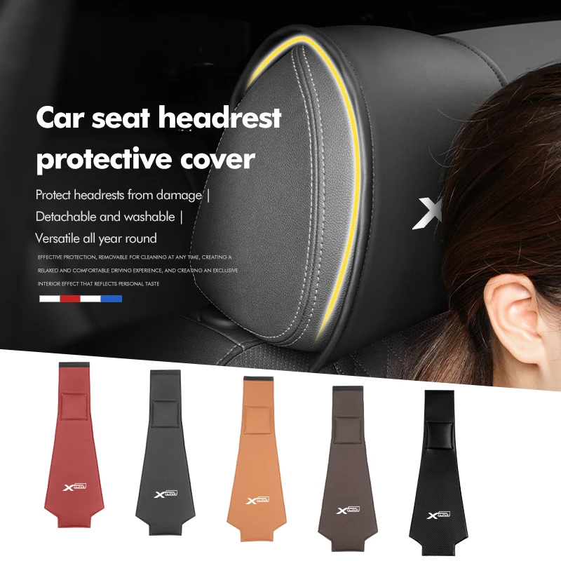 Car-Seat-Headrest-Cover-Support-Neck-Pillowcase-Accessories-For-KIA-Rio ...