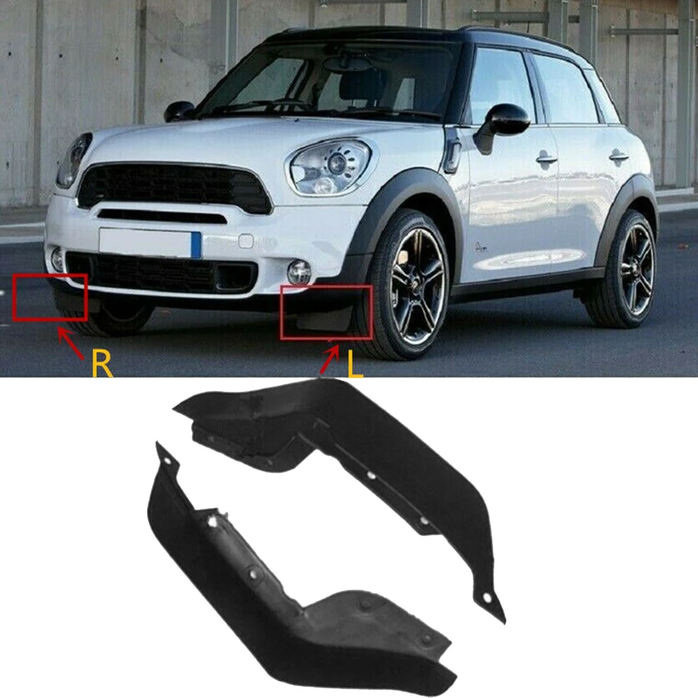 2PCS-Front-Bumper-Splash-Mud-Flap-Guard-Pressure-Lip-for-MINI-Cooper ...