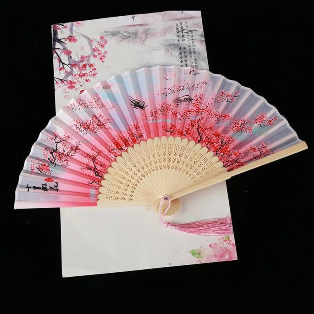 Souvenir-Folding-Fan-Elegant-Folding-Fan-Elegant-Chinese-Style-Bamboo ...