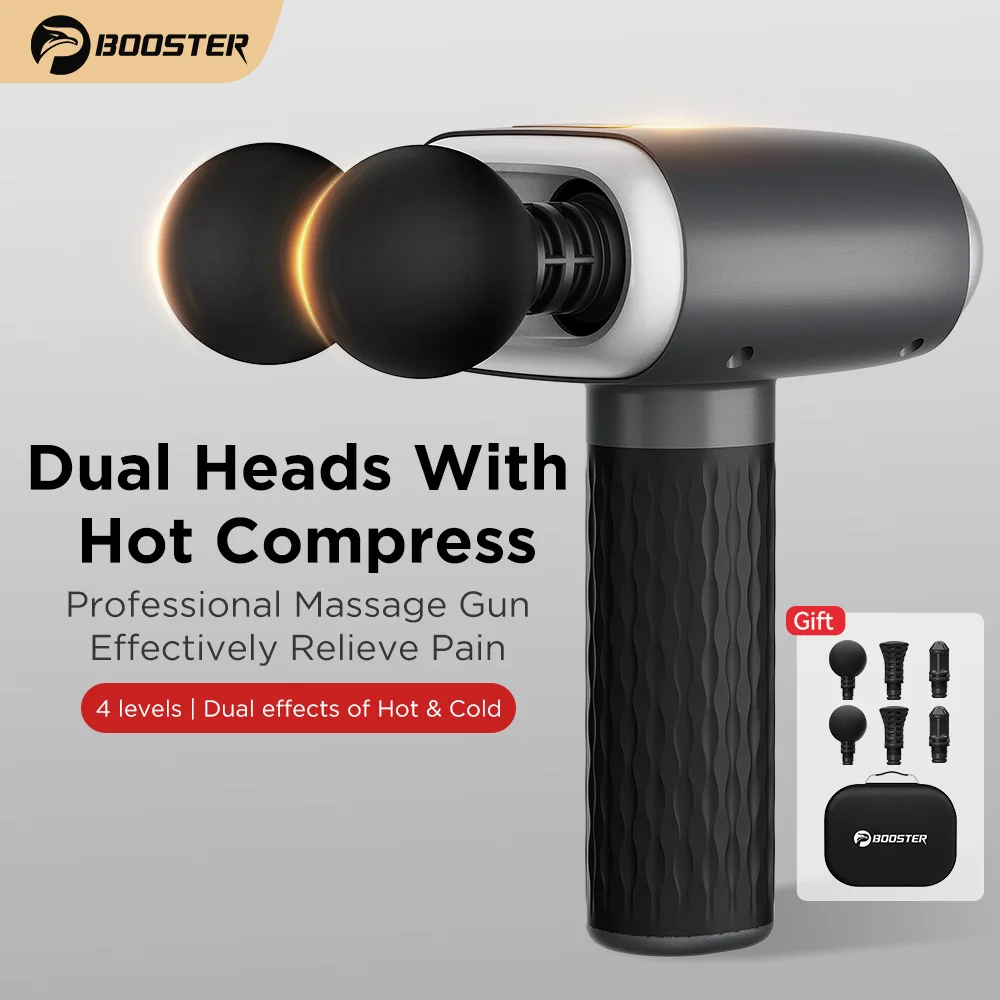 Booster-Electric-Dual-Heads-Massage-Gun-with-Hot-Compress-Portable-4 ...