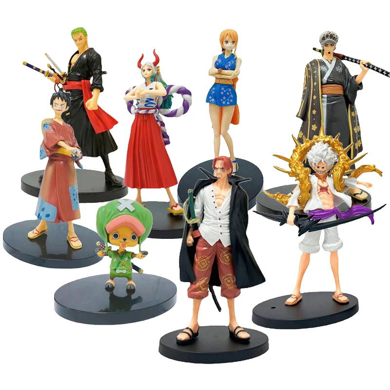 One-Piece-Shanks-Nika-Action-Figure-PVC-Anime-Zoro-Modelo-Lei-Yamato ...