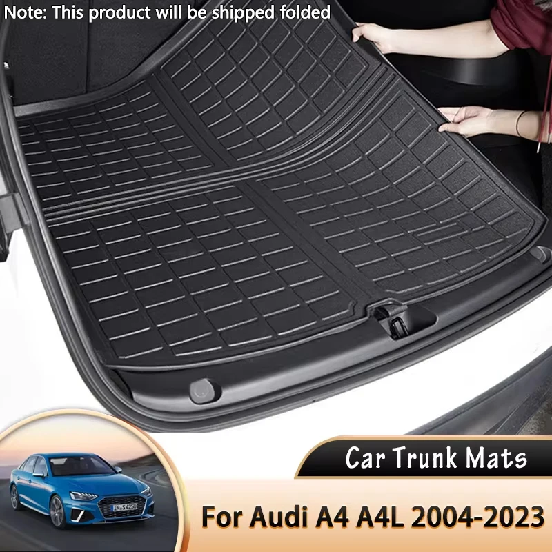 for Audi A4 B7 SEAT Exeo B9 2016~2023 2022 Car Rear Trunk Mat ...