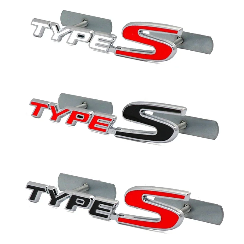 TYPE-S-Logo-Car-Front-Grille-Emblem-for-Honda-Civic-City-Odyssey-Vezel ...