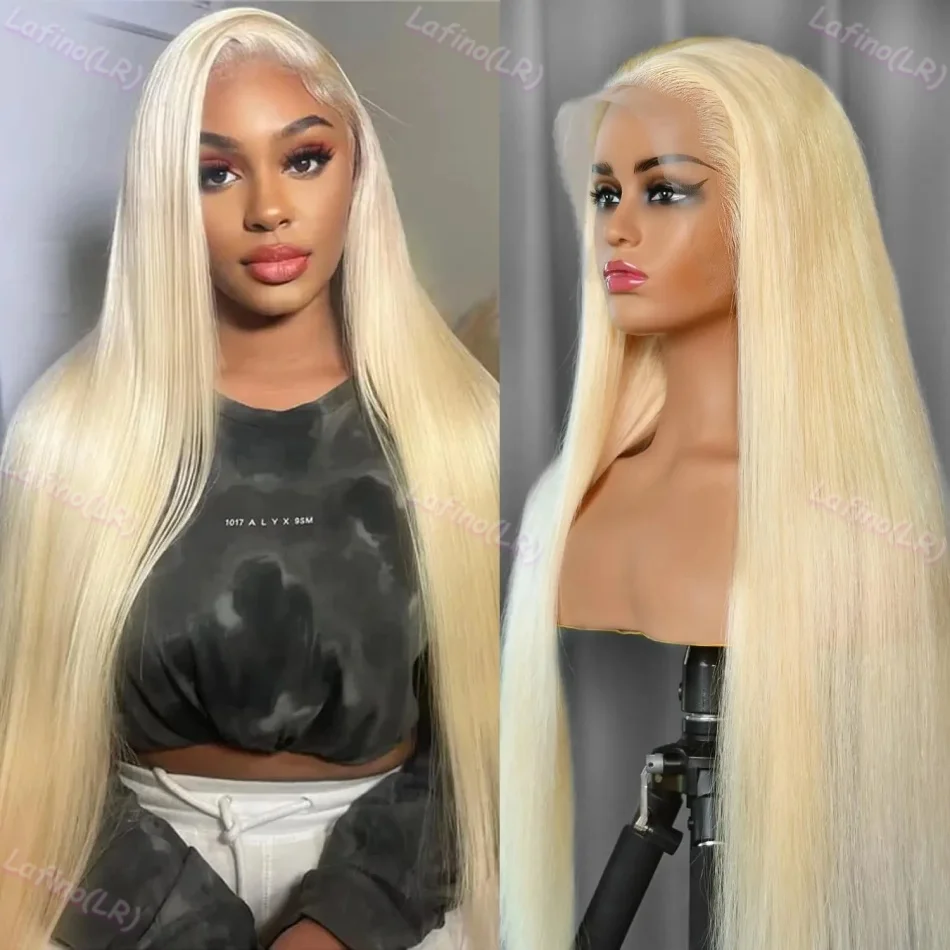 Blonde-Wig-613-Bone-Straight-Lace-Front-Wig-100-Human-Hair-Quality-200 ...