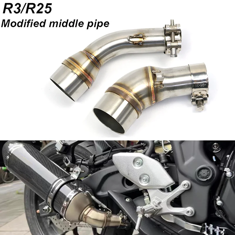 For Yamaha R25 R3 YZF-R25 YZF-R3 YZF MT03 R30 Motorcycle Escape Moto ...