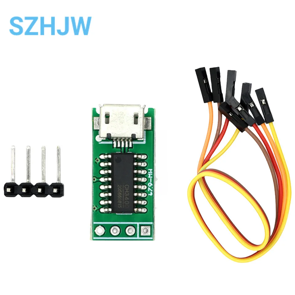 CH340C-Micro-USB-To-TTL-Serial-Port-ISP-Download-Module-5V-3-3V-500ma ...