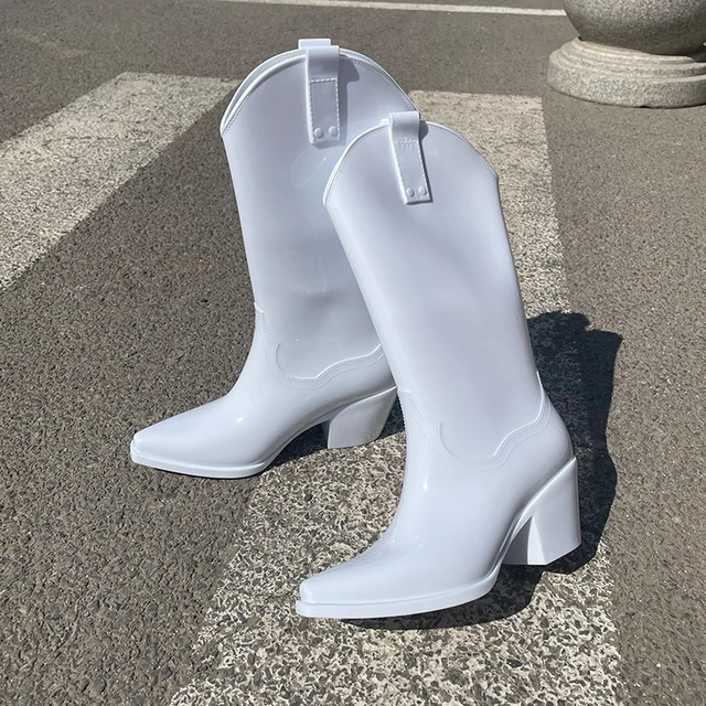 Botas De Lluvia Occidentales Para Mujer