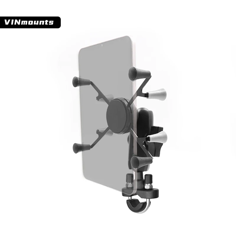 VIN-mounts-X-Grip-Tablet-Holder-with-1-Ball-and-9cm-Arm-Handlebar-U ...