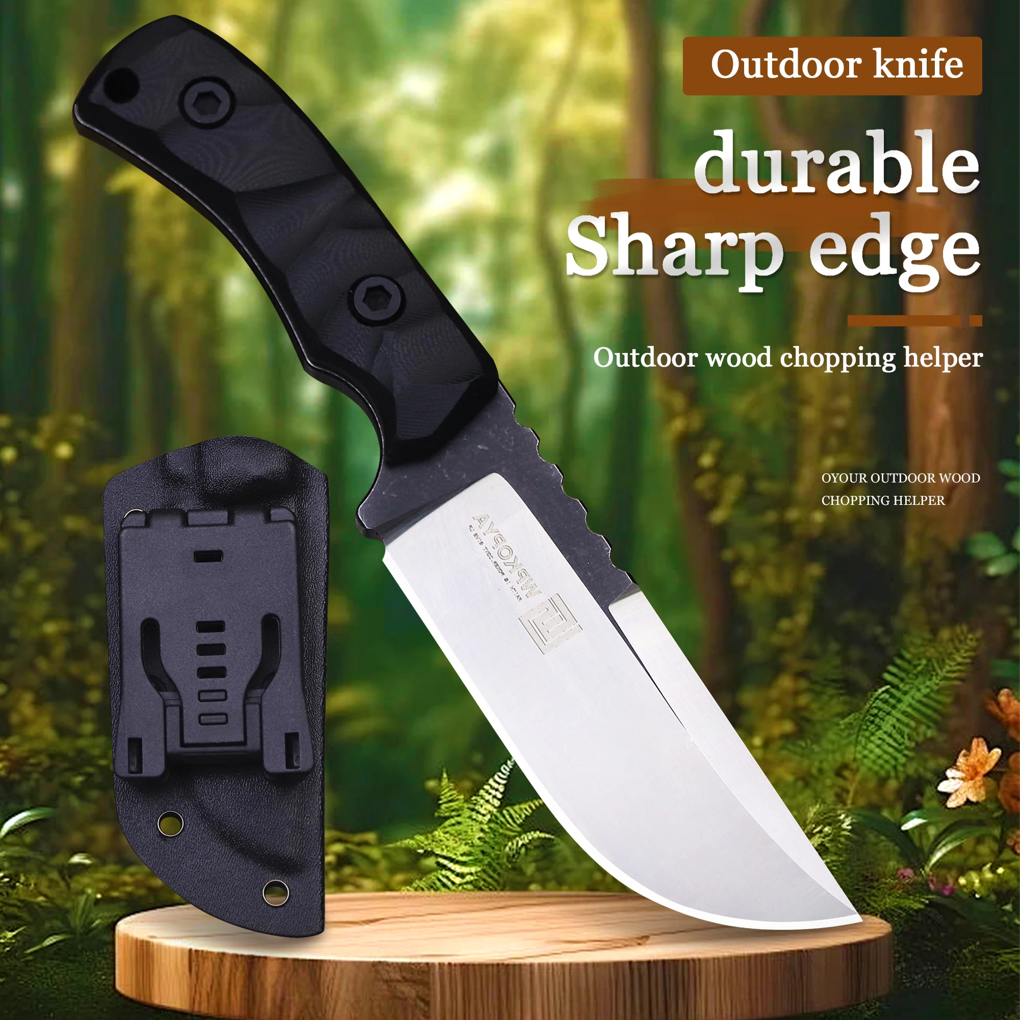 WPKOPYA-U-S-A-440c-vacuum-hardened-high-hardness-outdoor-hunting-knife ...