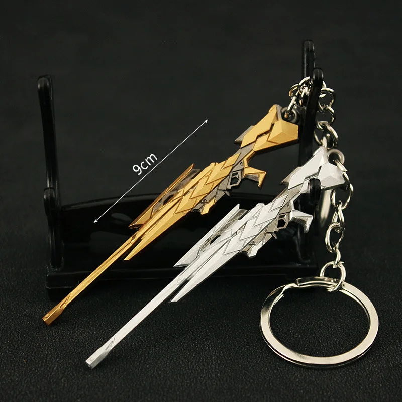 Valorant-Weapon-Araxys-Skin-for-Operator-Keychains-9cm-Game-Peripheral-Samurai-Sword-Pocketknife ...
