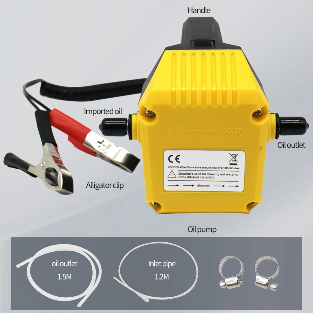 The-Second-Generation-Car-Engine-Oil-Pump12V-Electric-Oil-Diesel-Fluid ...