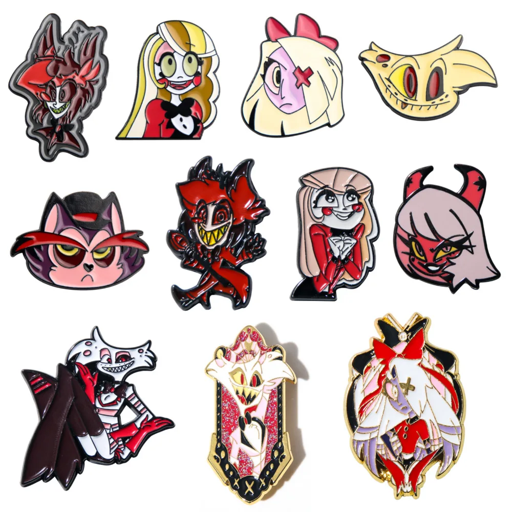 Anime-Hazbin-Hotel-Alastor-Enamel-Pins-Villain-Hotel-Helluva-Bosss ...