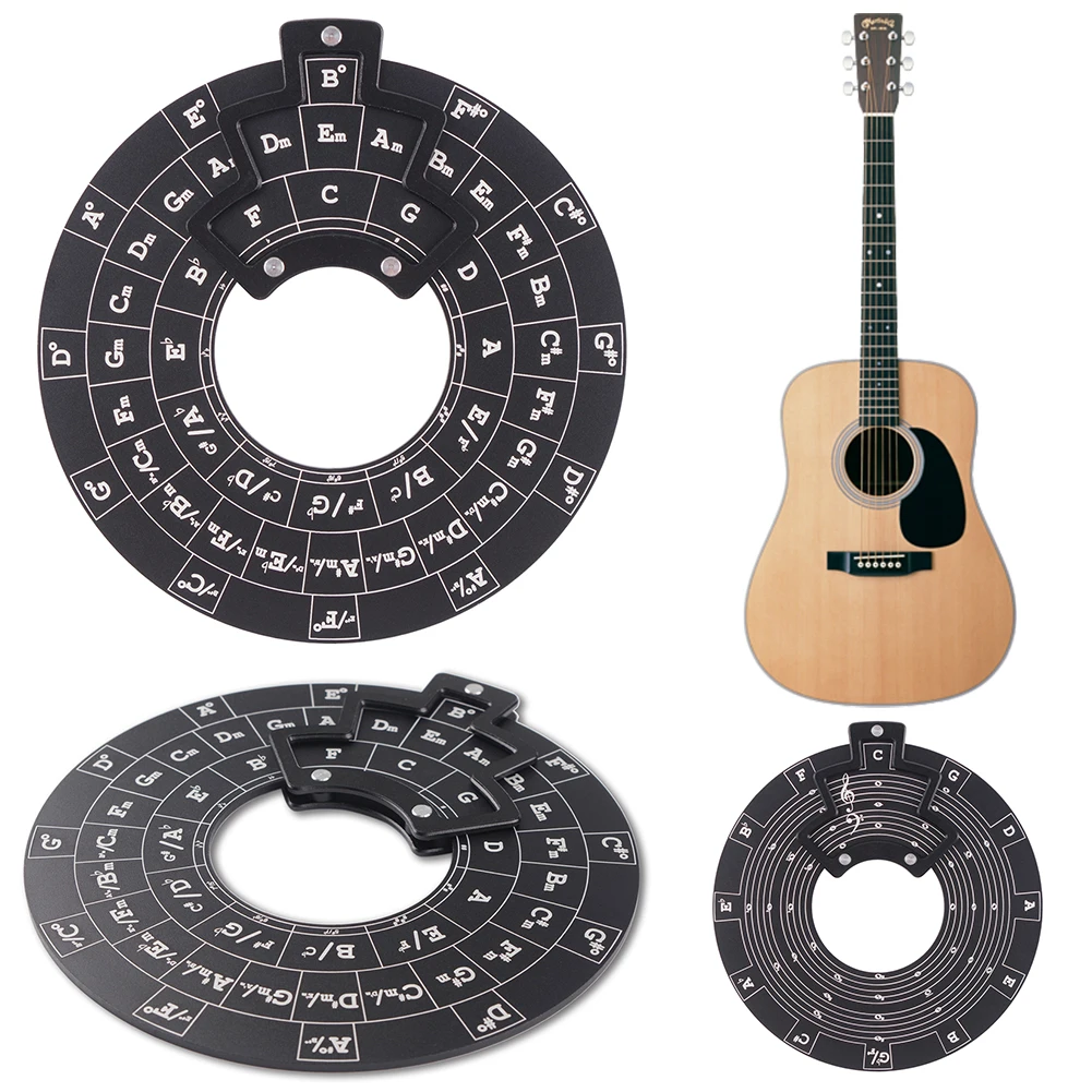Circle-Of-Fifths-Wheel-Guitar-Chord-Wheel-Wooden-Melody-Tool-Musical ...