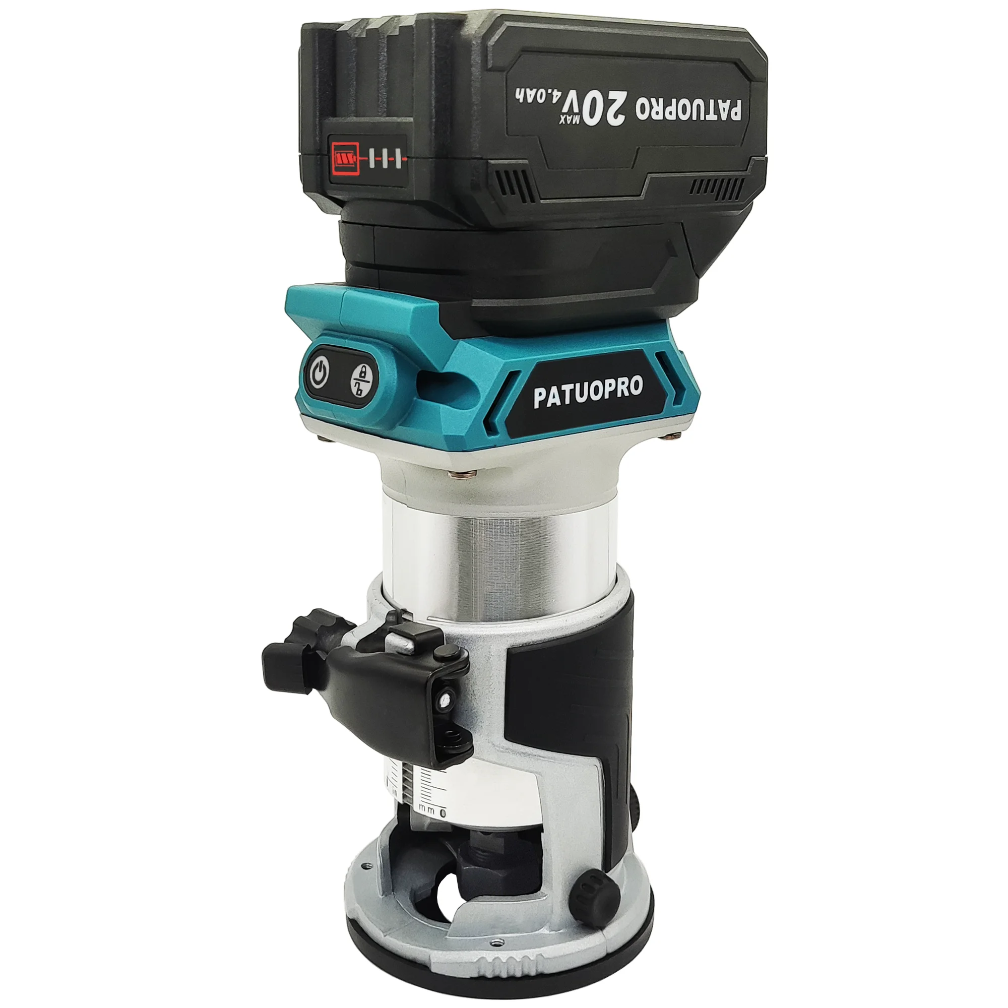 Brushless Cordless Wood Trimmer Compact Router Tool Carpentry Manual ...