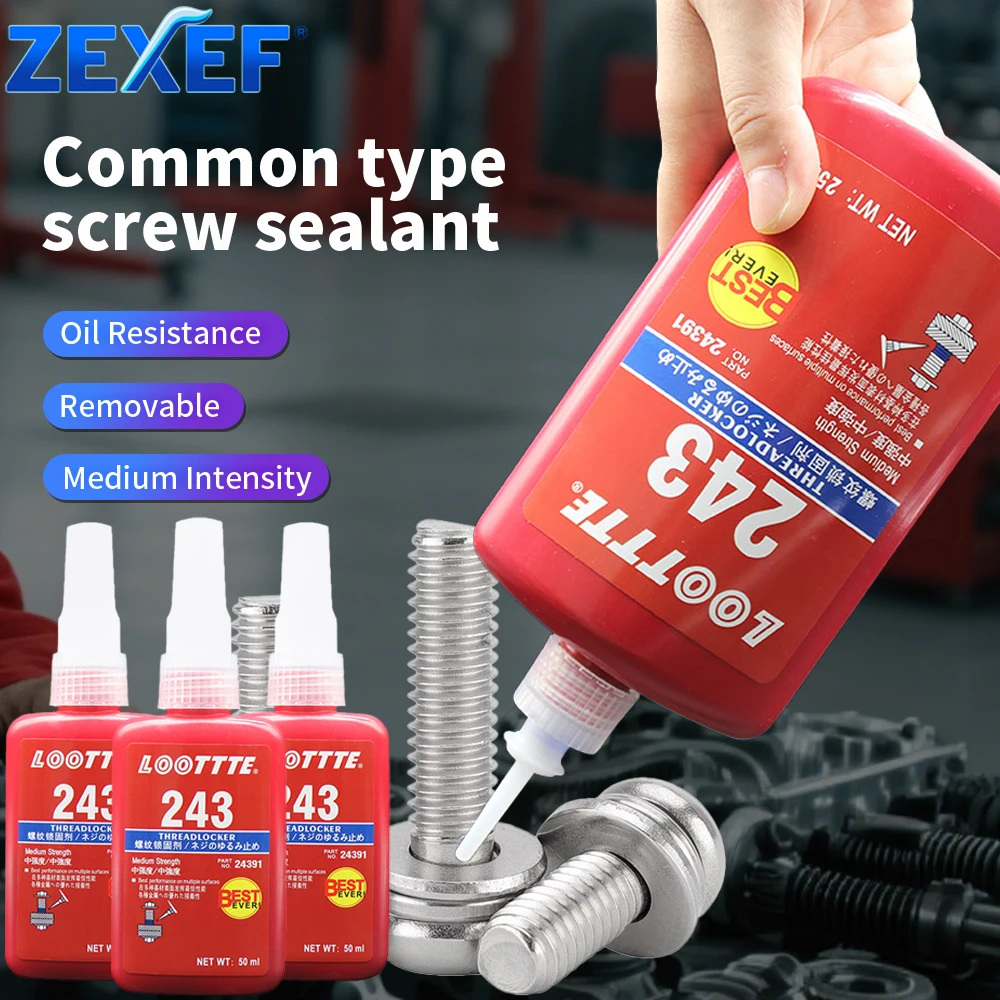 ZEXEF Screw Glue Anti Loosening Fastening Anaerobic Glue Corrosion ...