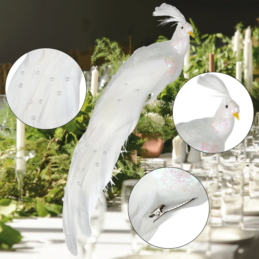 Artificial-pav-o-pena-mini-simula-o-de-espuma-aves-cauda-longa-decora ...