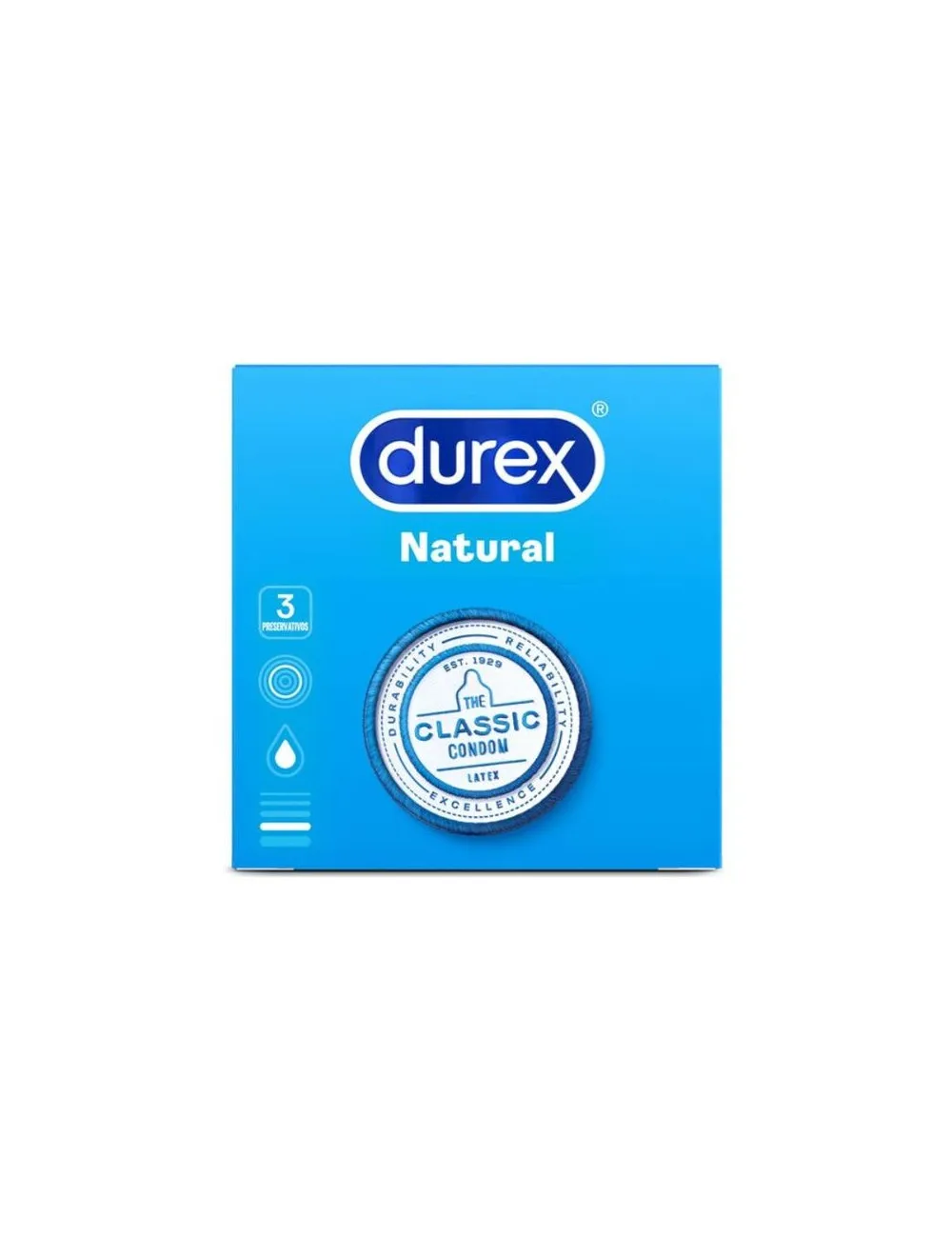 DUREX-NATURAL-CLASSIC-3-UNITS-anatomically-shaped-Easy-On-which-makes ...