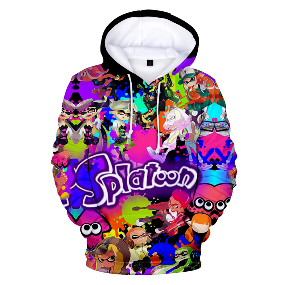 WAMNI-Game-Splatoon-3-Hoodie-Casual-Trucksuit-Men-Womens-Pullover ...