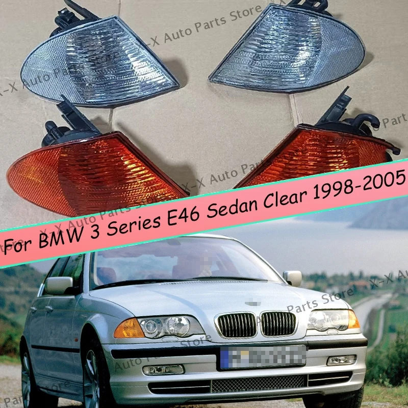 Front Bumper Corner Marker Light Lenses Turn Signal Lamp Parking Signal ...
