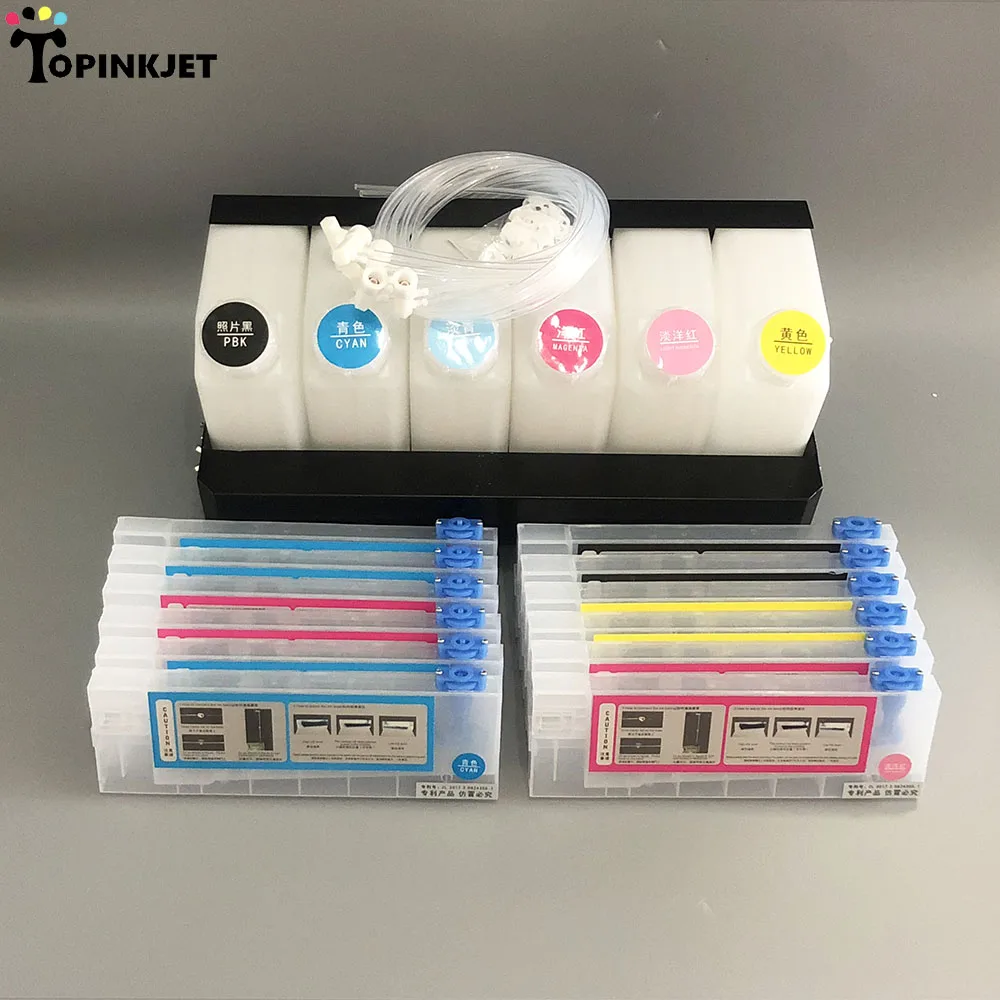 6+12 Bulk Ink System For Roland Mimaki Mutoh With Bottle Cartridge Ink ...