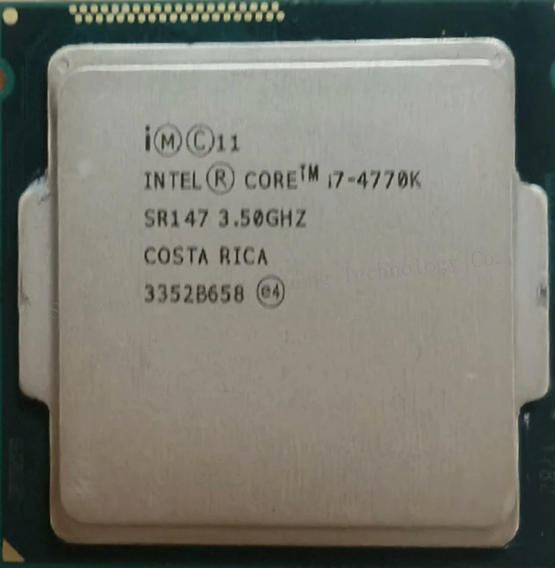 Procesador Intel Core i7 i7 4770K 4770 K i7 4770 K 3,5 GHz, CPU usada ...