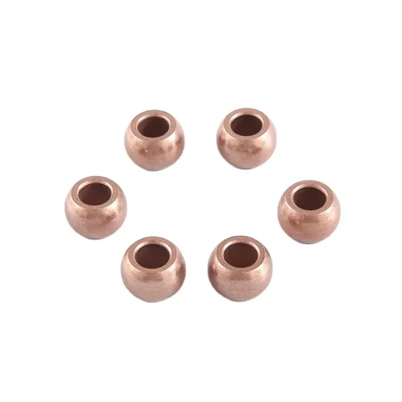 50Pcs Ball Bearing Spherical Oil Bushing Bearing Self-Lubricating ...