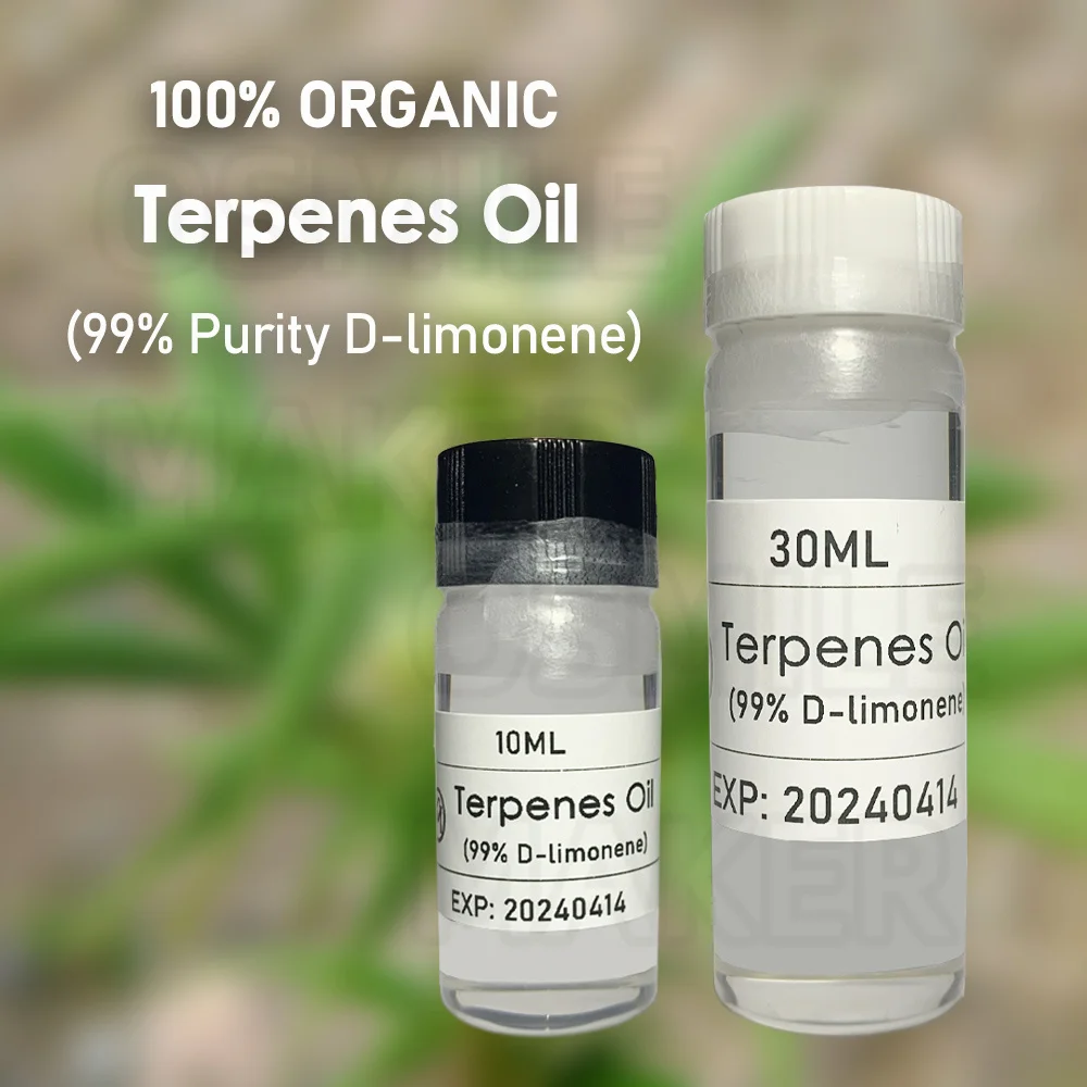 10ML OIl soluble Natural food grade pure terpenes D-limonene 99% purity ...