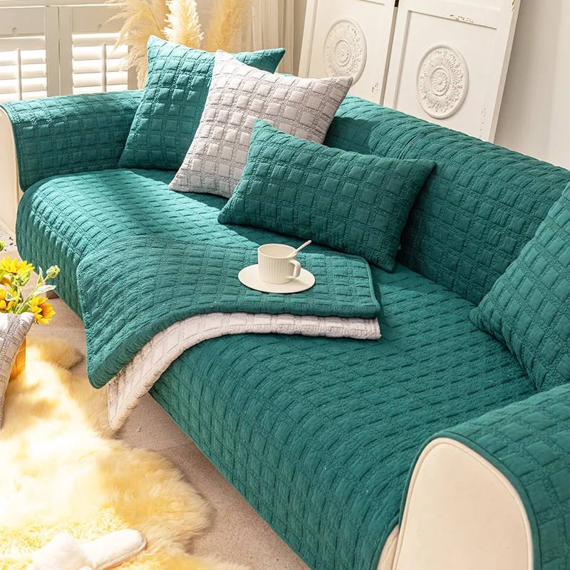 Teal Couch Cover