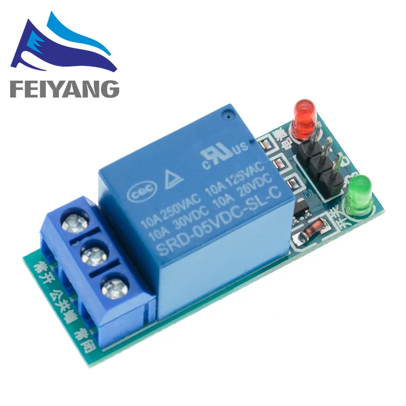 10pcs-1-Channel-5V-Relay-Module-Low-level-for-SCM-Household-Appliance ...