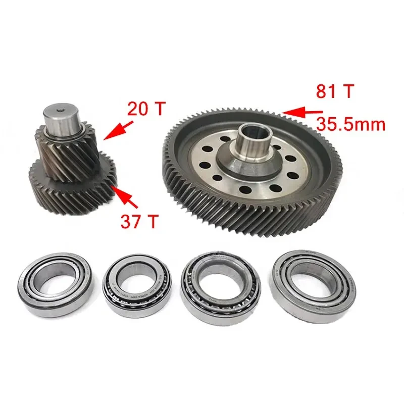 VT1 VT2 CVT Differential 81T/37T/20T With Bearing Kit Fit For Lifan X60 ...