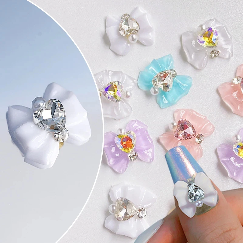 10Pcs-Butterfly-Nail-Charms-Flower-Star-Rivets-Gems-Jewelry-Round ...