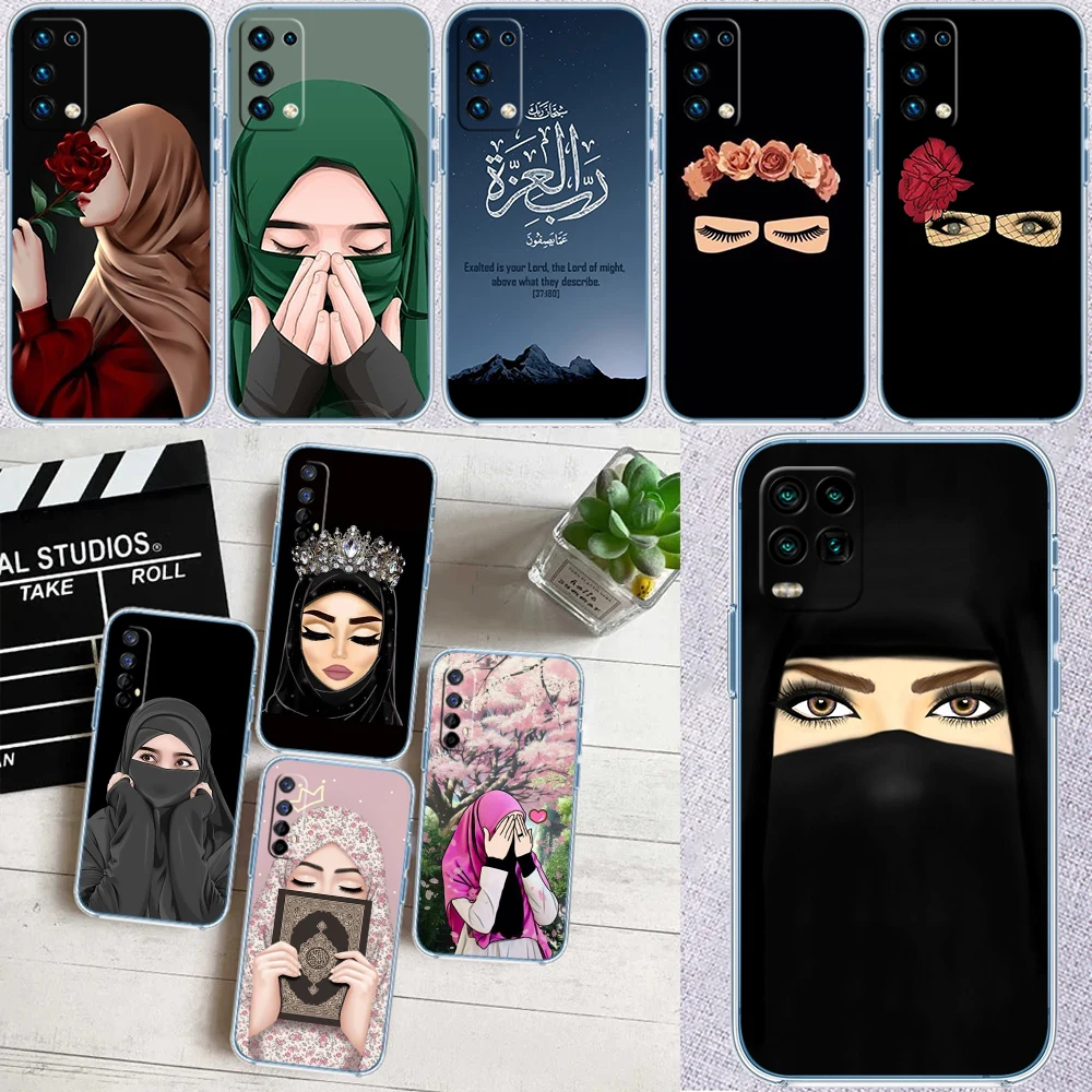 Islamic Muslim Girls Hijab Phone Case for Motorola Moto G40 G04 G05 One ...