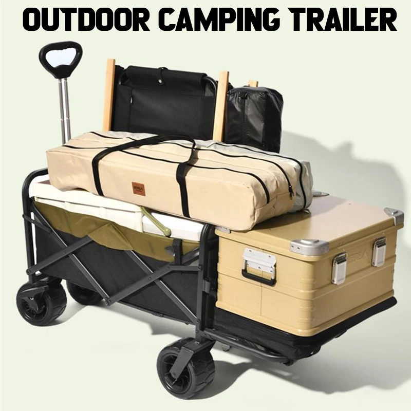 Outdoor-Camping-Carts-Wheel-Folding-Cart-Trolley-Foldable-Cart-Hand ...