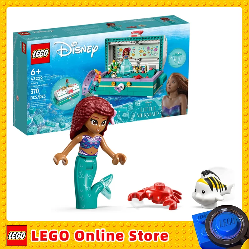 LEGO-Disney-Princess-43229-Ariel-Treasure-Chest-370-Pieces-for-Children ...