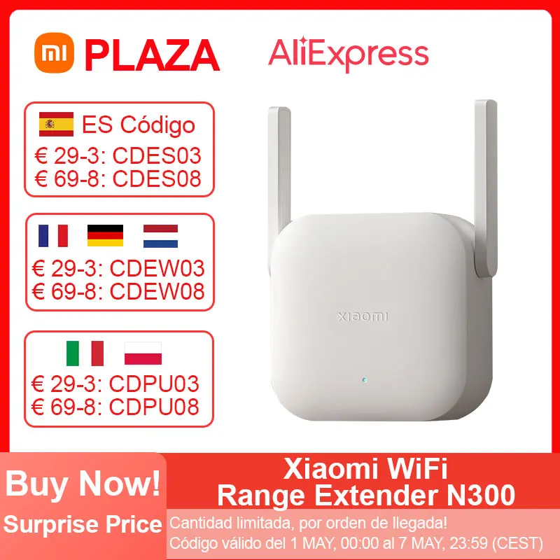 Xiaomi-WiFi-Range-Extender-N300-2-4GHz-Up-To-300Mbps-2-External ...