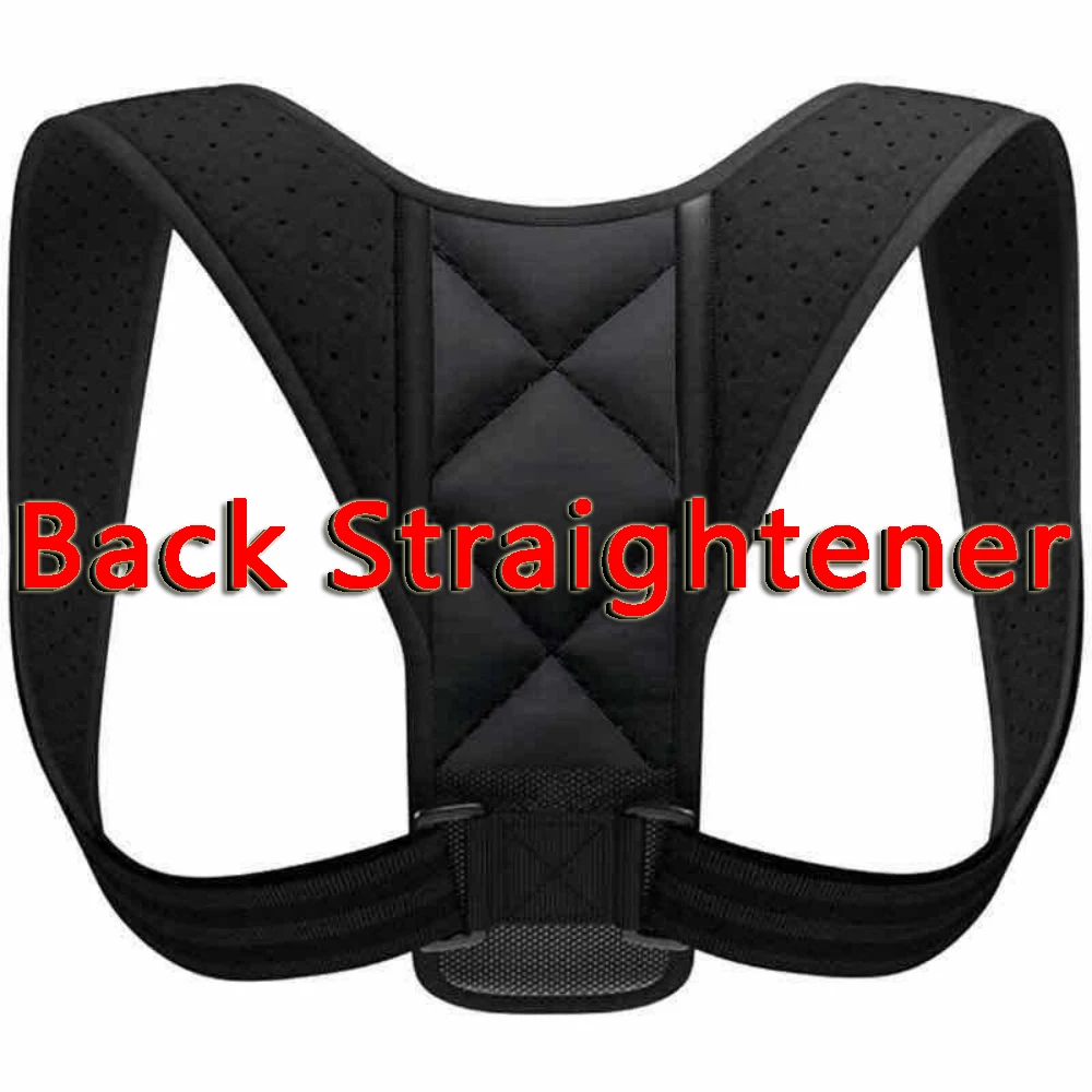 Back Strecher Support Belt Medical Adjustable Posture Corrector Corset ...