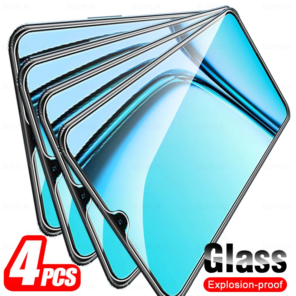 Realmi-Note-50-Glass-4Pcs-For-Realme-Note50-Tempered-Glass-Realmy-Not ...