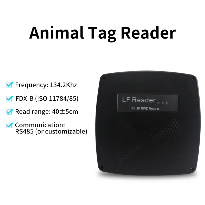 Free-Shipping-Animal-Tag-Reader-UART-RS232-RS485-134-2KHz-Fixed-Long ...
