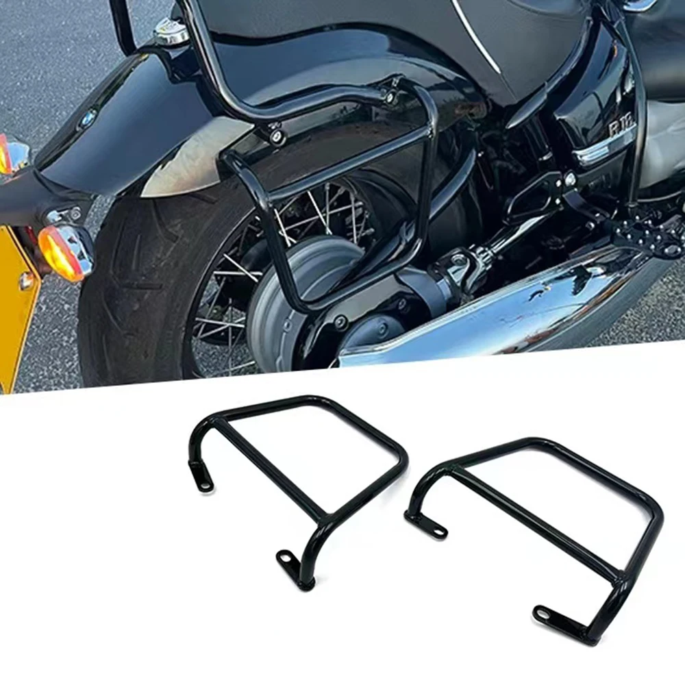 Motorcycle-Luggage-Carrier-Side-Bag-Frame-Rack-Rear-Rail-Support ...