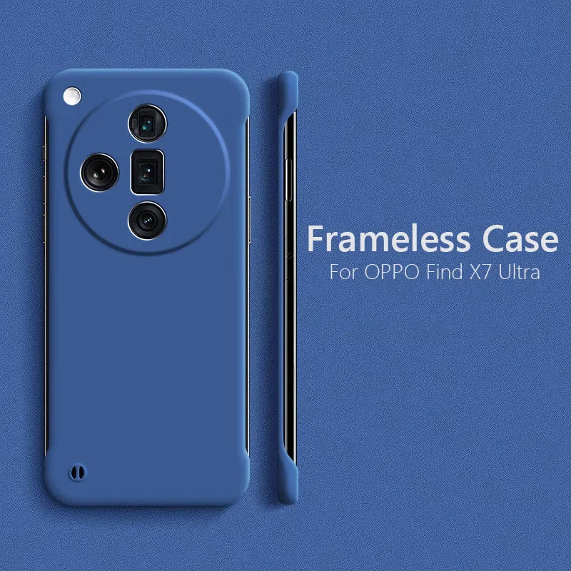 Frameless-Slim-Skin-Matte-Hard-PC-Back-Cover-Case-On-For-OPPO-Find-X7 ...