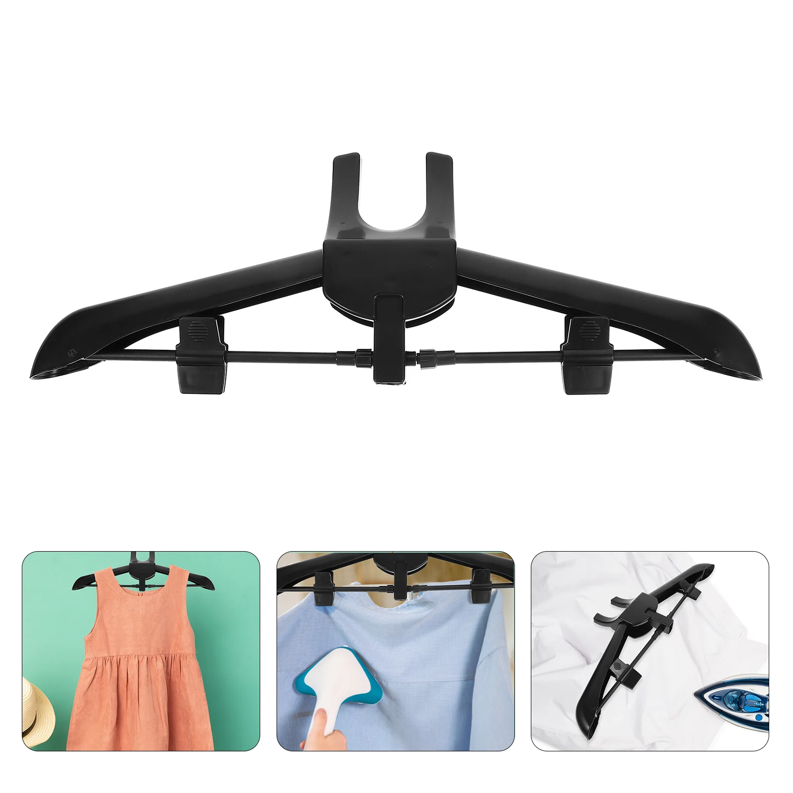 Foldable-Clothes-Hanger-Garment-Steamer-Rack-Hangers-Clothing ...