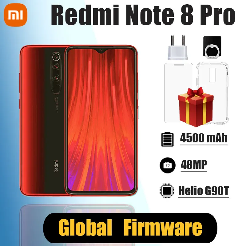Xiaomi redmi nota 8 pro smartphone, telefones celulares android versão global rom telefone ...