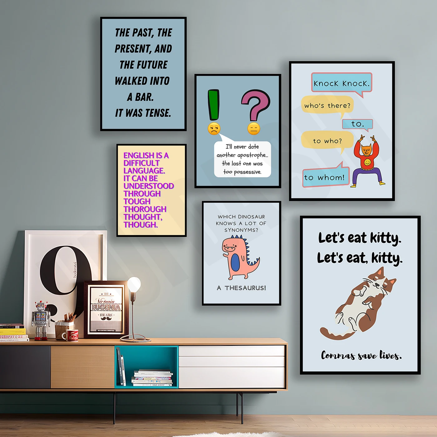 English Language Learning Posters